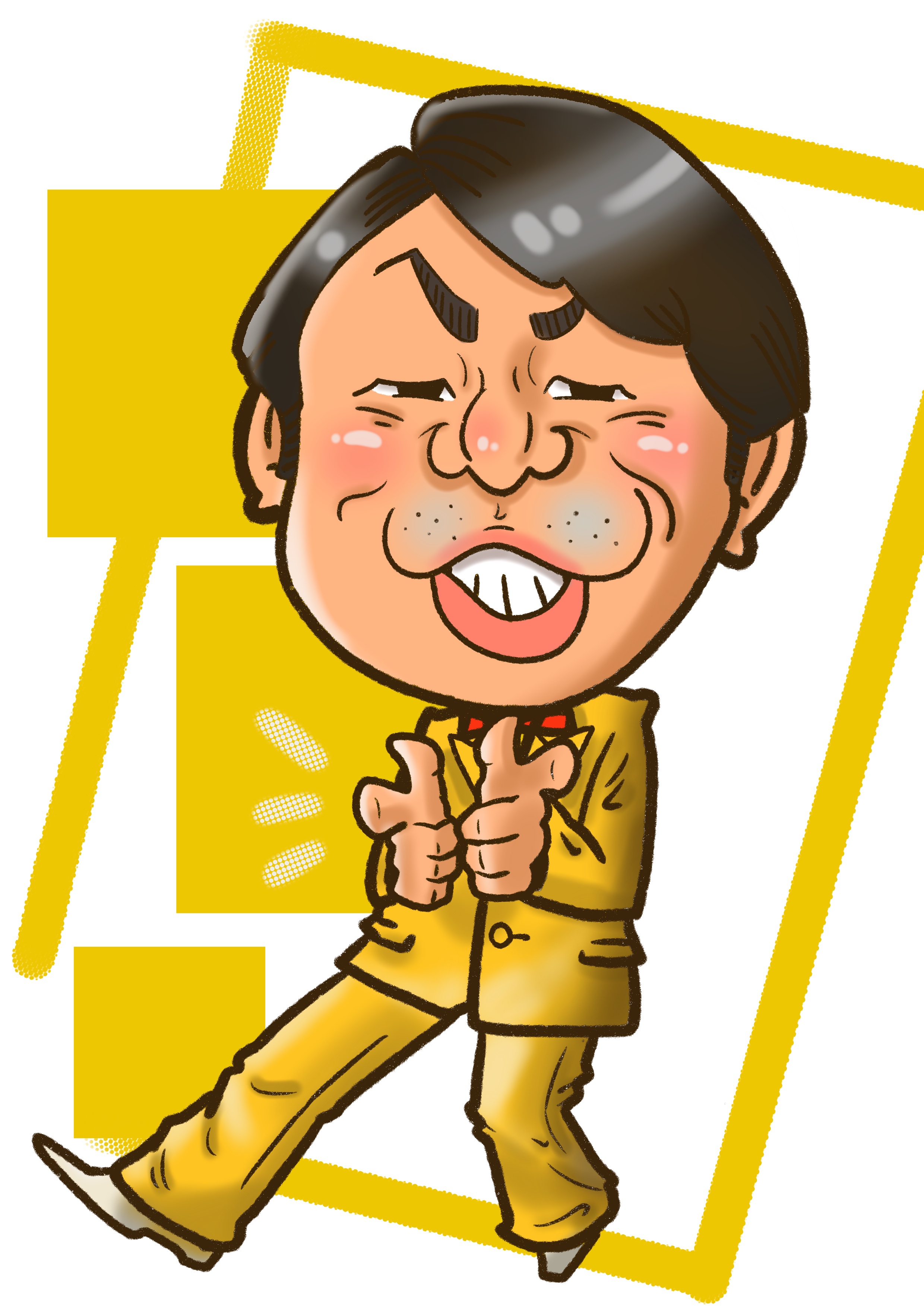 terada-2 | 爆笑似顔絵 カリカチュアジャパン